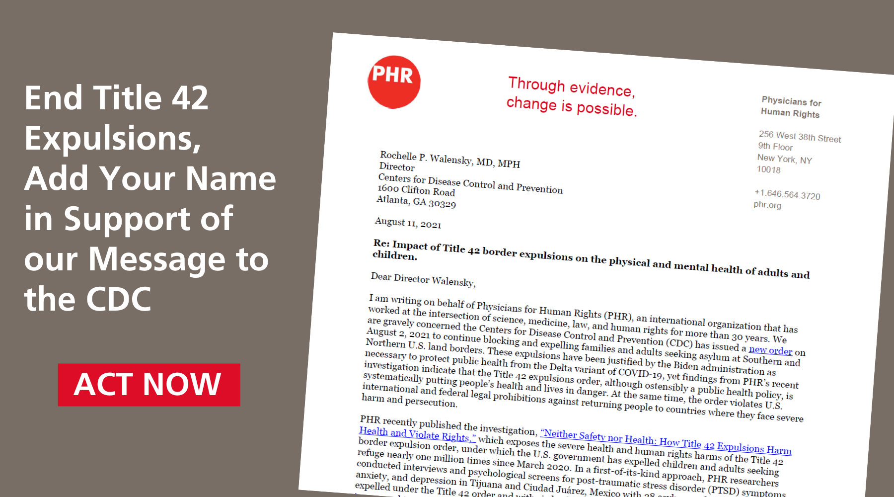 End Title 42 Expulsions | Physicians for Human Rights